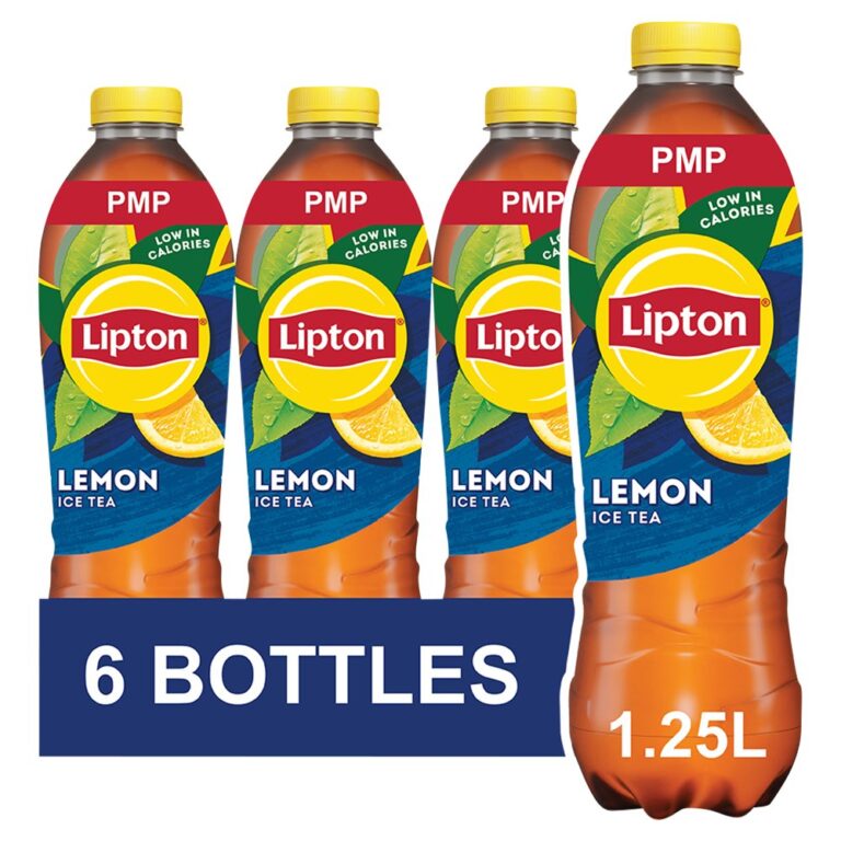 Lipton Lemon Ice Tea Bottle 1.25L 1.25Ltr × 6 × 1 | British Grocery
