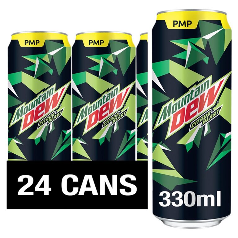 Mountain Dew Citrus Blast 330ml 330ml × 24 × 1 | British Grocery