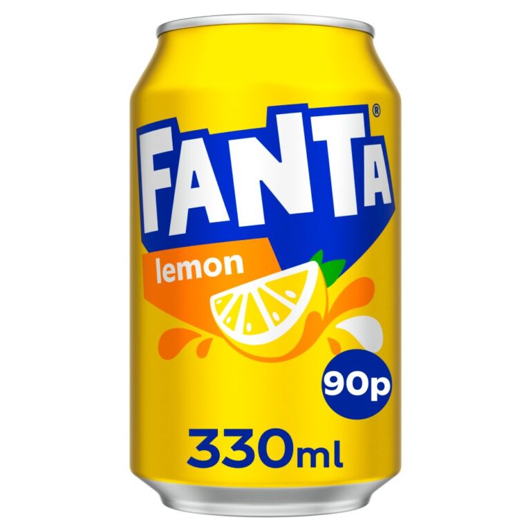 Fanta Lemon 90p 330ml Can 330ml × 24 × 1 | British Grocery