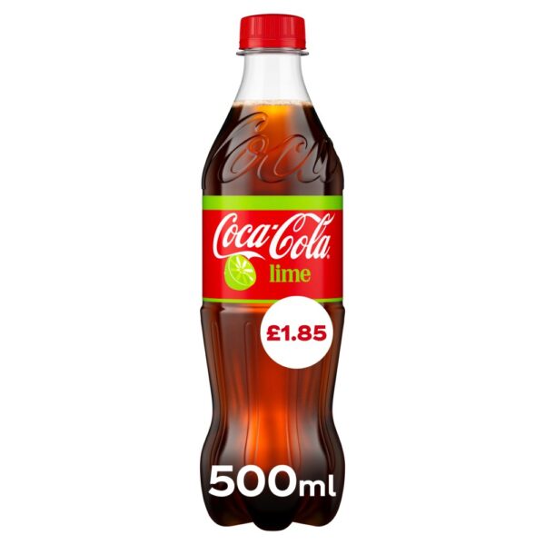 Coca-Cola Lime 500ml Bottle 500ml × 12 × 1 | British Grocery