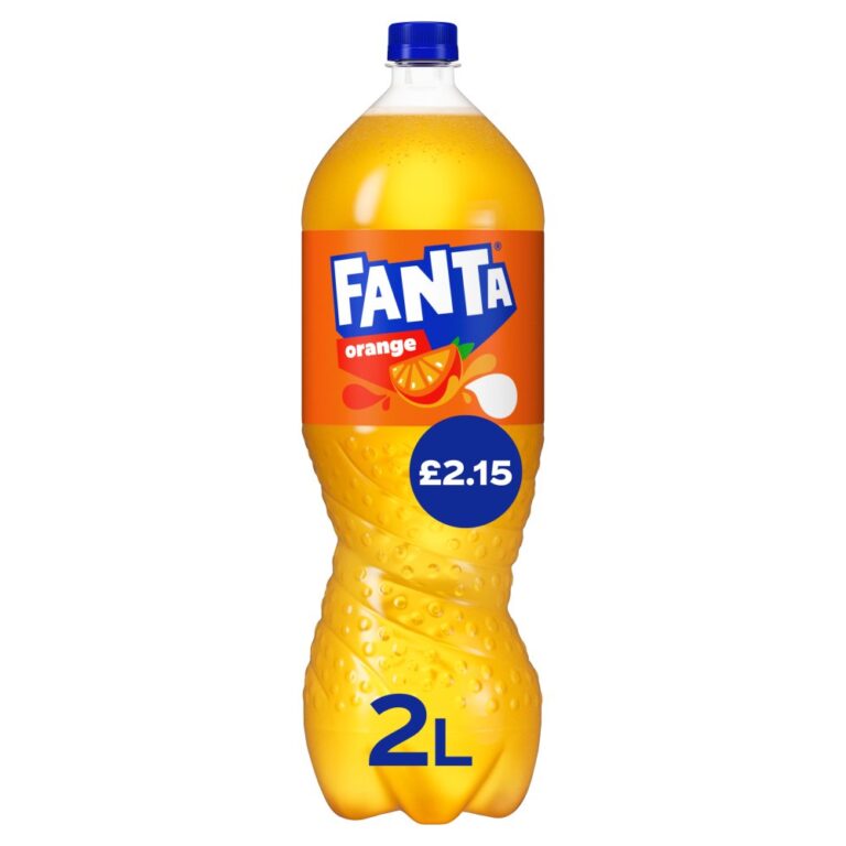Fanta Orange 6 x 2L Bottle 2Ltr × 6 × 1 | British Grocery