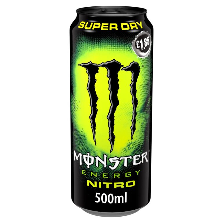Monster Energy Drink Nitro Super Dry 500ml Can 5500ml × 12 × 1 ...
