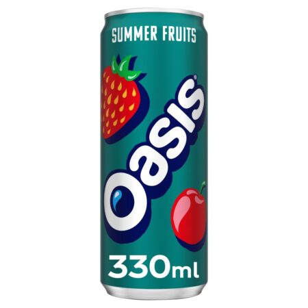 Oasis Summer Fruits 330ml 330ml × 24 × 1 | British Grocery