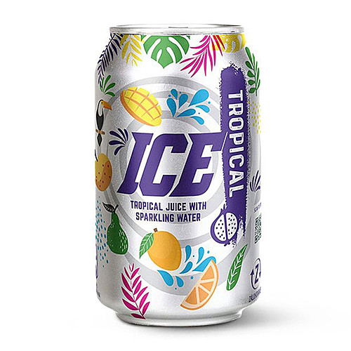Ice Blue Can 330ml 330ml × 24 × 1 | British Grocery